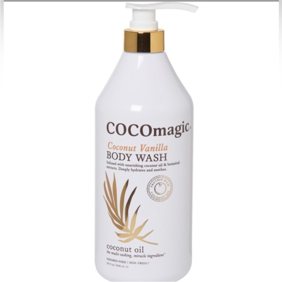 Magic | Bath & Body | Magic Coconut Vanilla Body Wash White And Gold ...